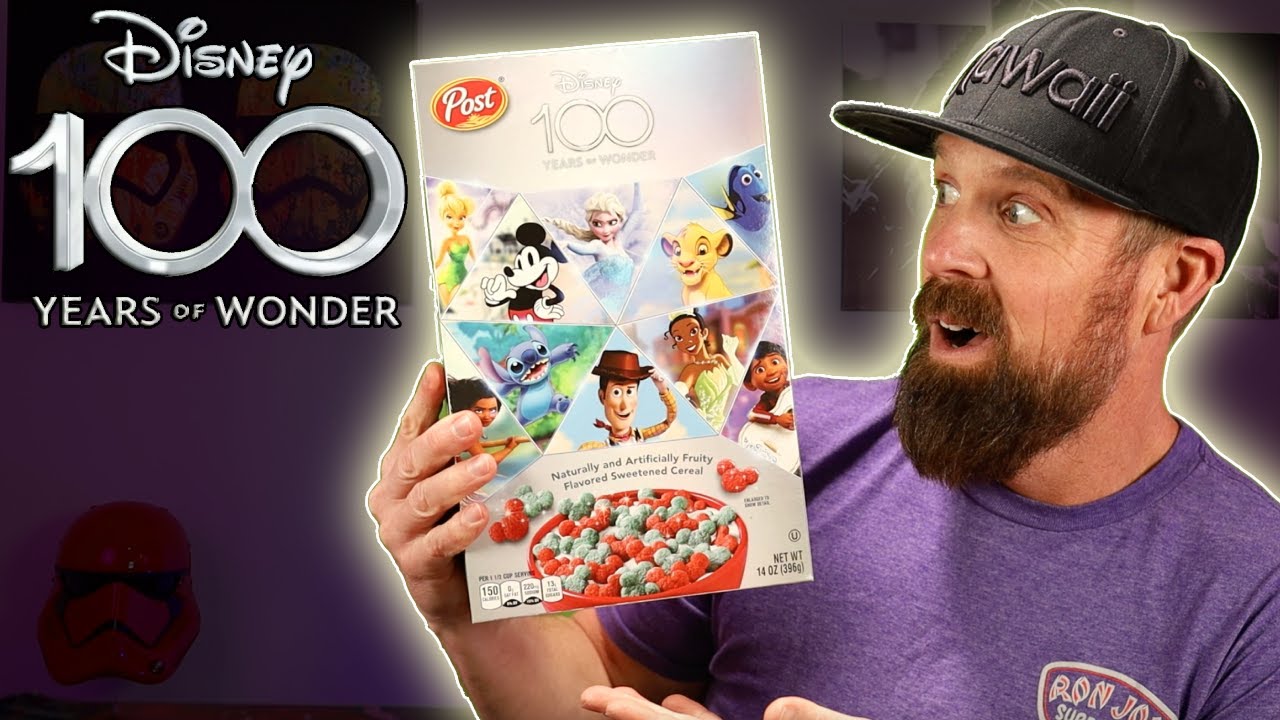 Disney 100 Years of Wonder Cereal from Post - YouTube