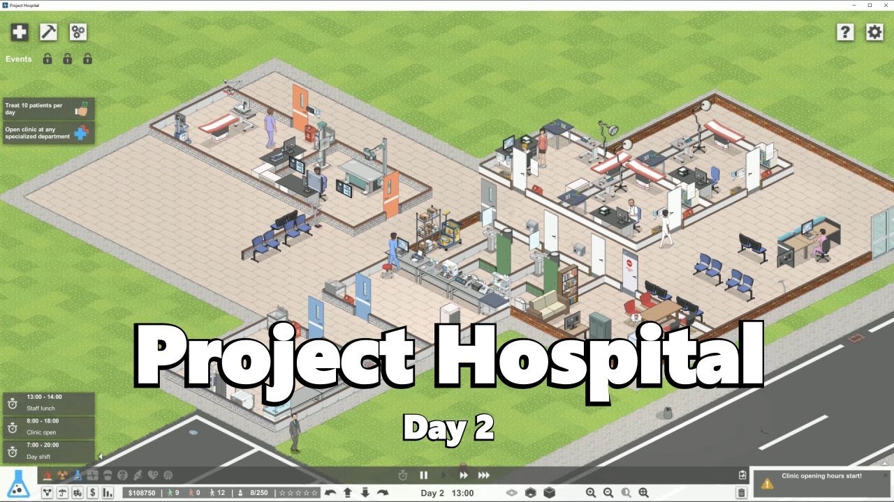 Project Hospital - Day 2 - YouTube