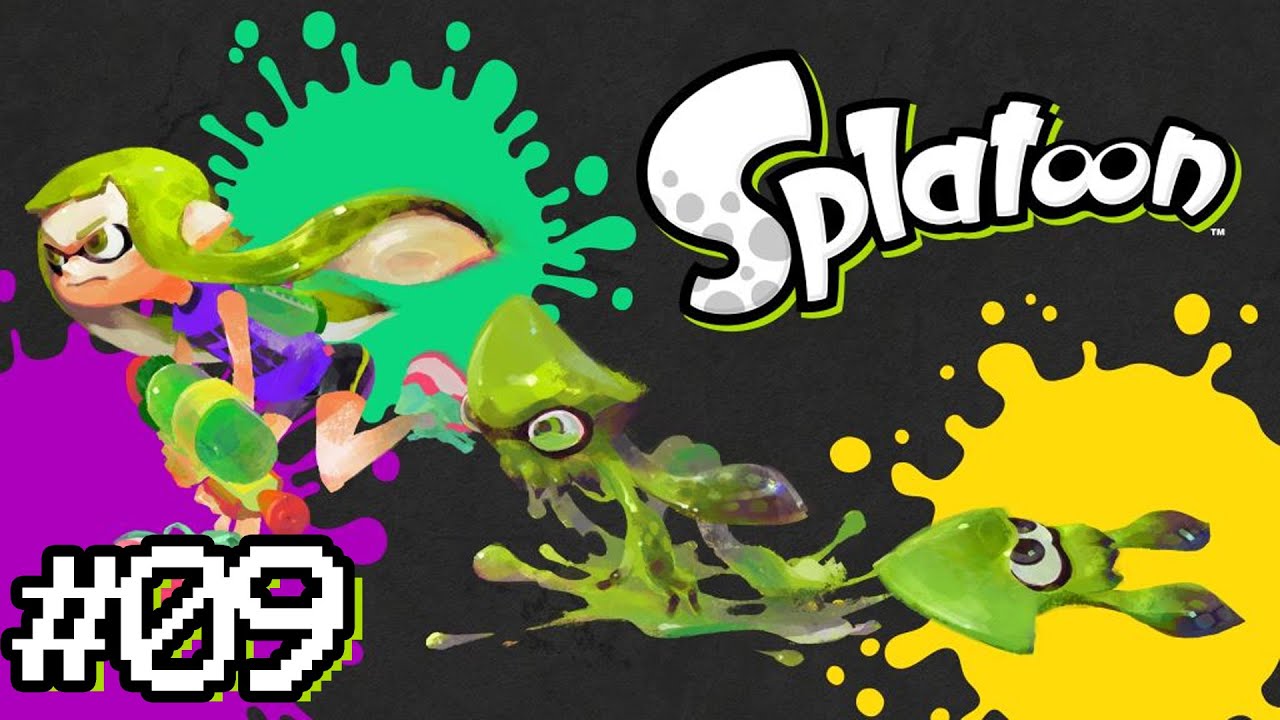 Let's Play Splatoon #09 : Octo-Shark The Painting - YouTube