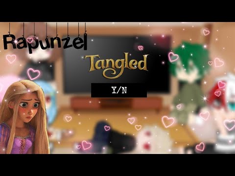 MHA Reacts to Y/N as Rapunzel {Tangled} (face reveal) - YouTube