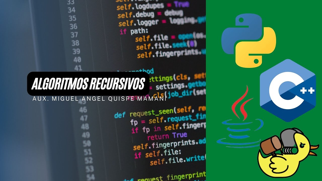 Algoritmos recursivos - YouTube