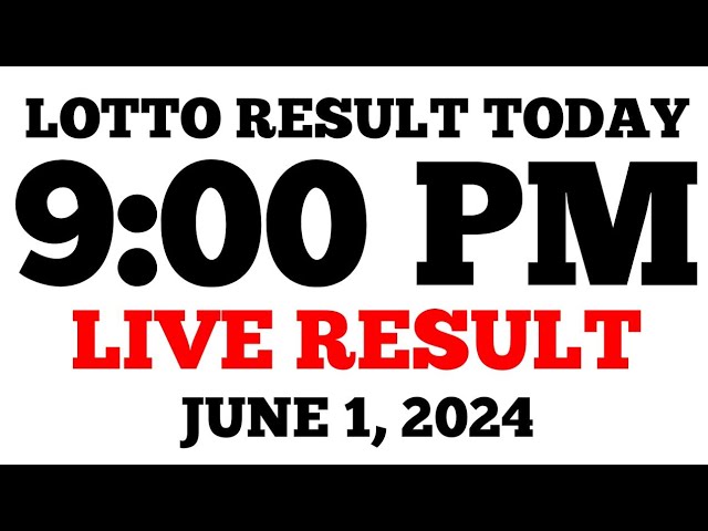 June 1 lotto result store