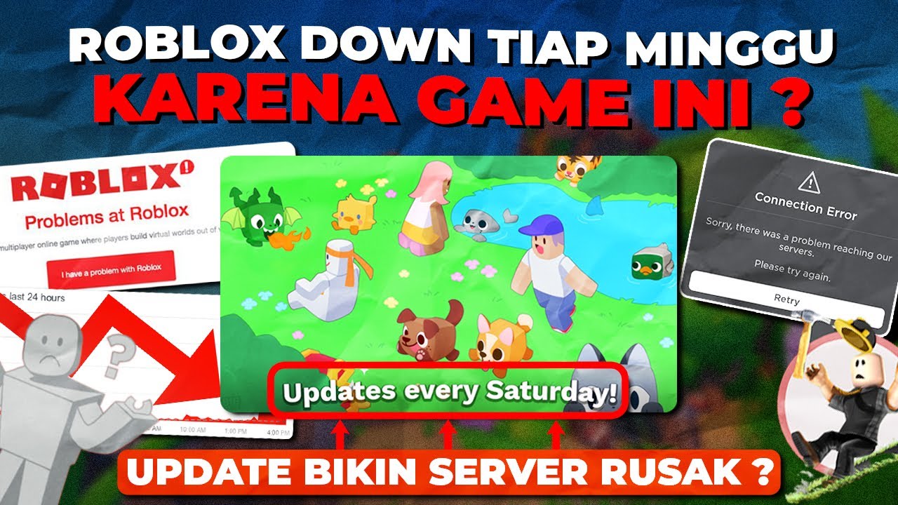 ROBLOX DOWN TIAP MINGGU GARA GARA GAME INI ???? UPDATE PET SIMULATOR X ...