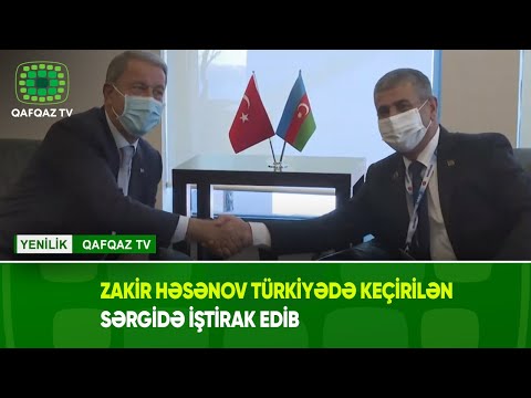 ZAKİR HƏSƏNOV TÜRKİYƏDƏ KEÇİRİLƏN SƏRGİDƏ İŞTİRAK EDİB