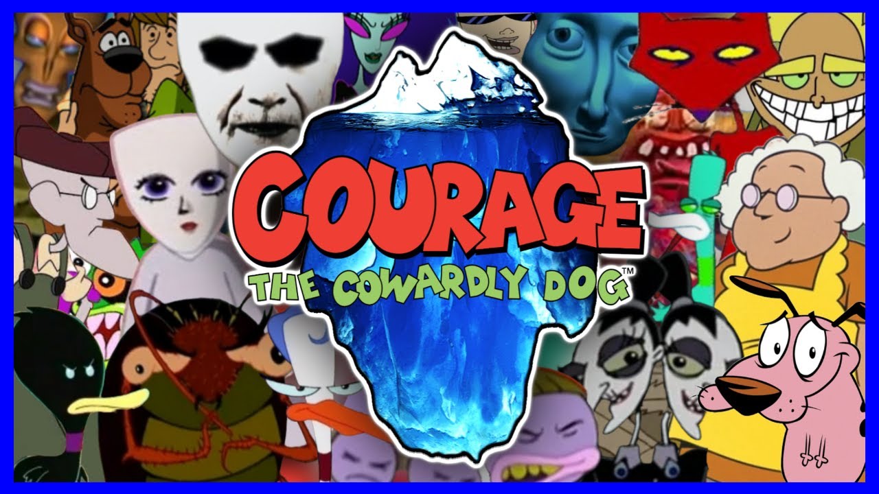 The Courage The Cowardly Dog Iceberg Explained - YouTube