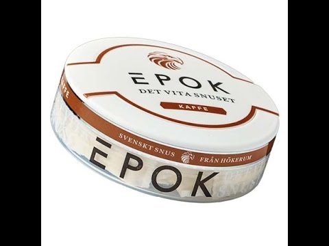 Snus Review: EPOK Kaffe (Coffee) - YouTube