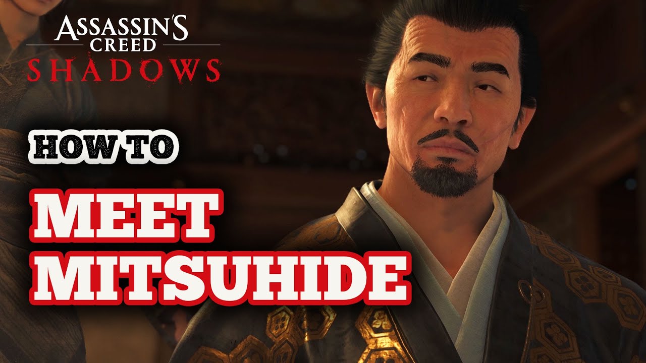 How to Meet Mitsuhide in Assassin's Creed Shadows - YouTube