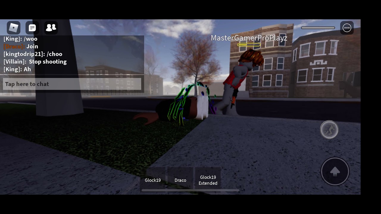 Joining the crips on a roblox game - YouTube