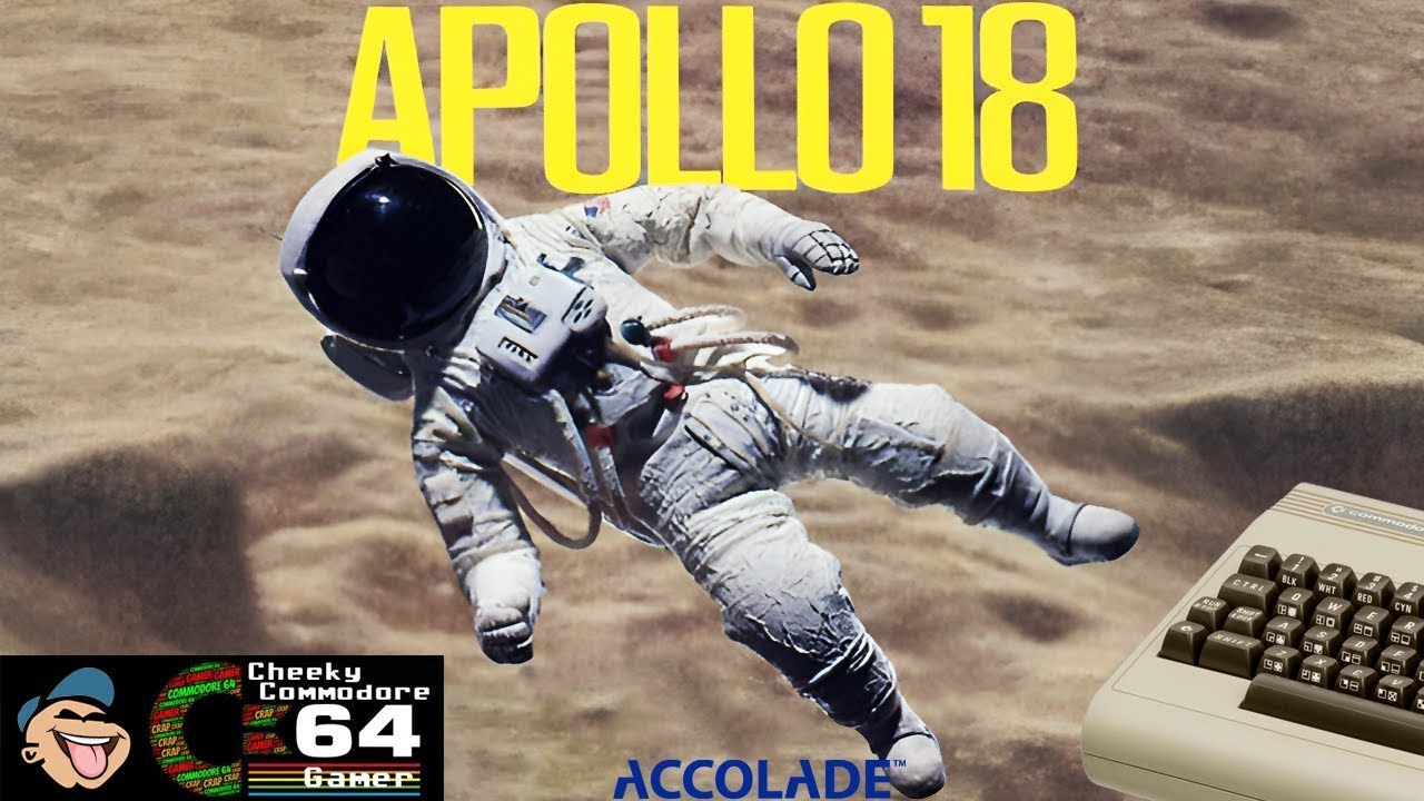APOLLO 18: MISSION TO THE MOON – Commodore 64 (1987) | Realistic ...