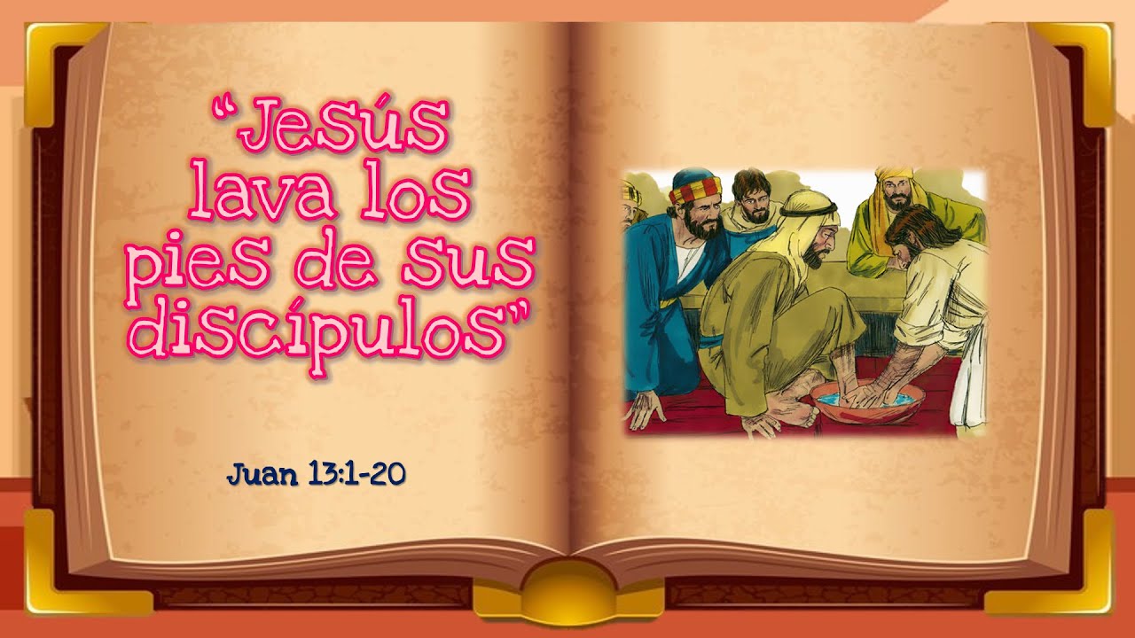 "Jesús lava los pies de sus discípulos" Juan 13:1-20. Un personaje ...