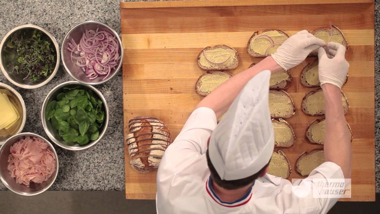 Thermohauser - Chef Sebastien Canonne - Sandwiches - YouTube