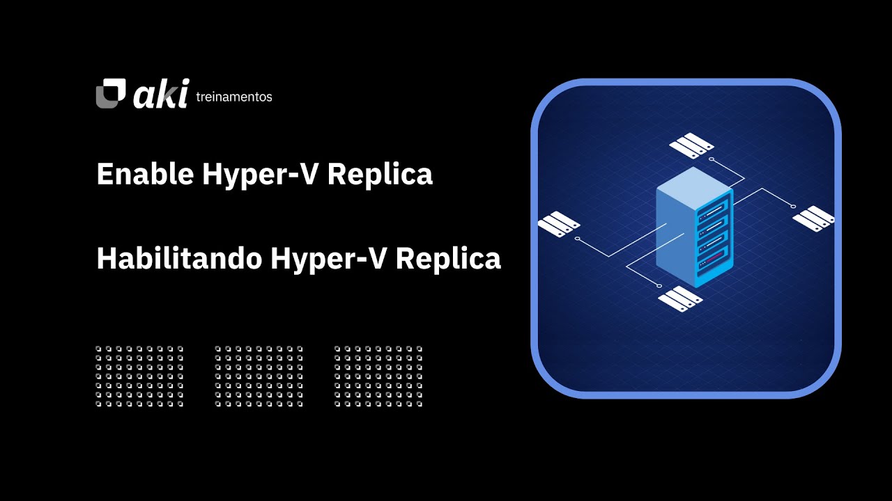 Enable Hyper-V Replica / Habilitando Hyper-V Replica - YouTube