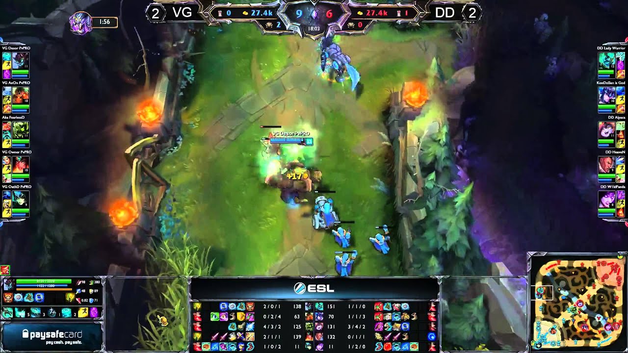 SEEC Live : Different Dimension vs Void Gaming Finals SEEC - 4th Game ...