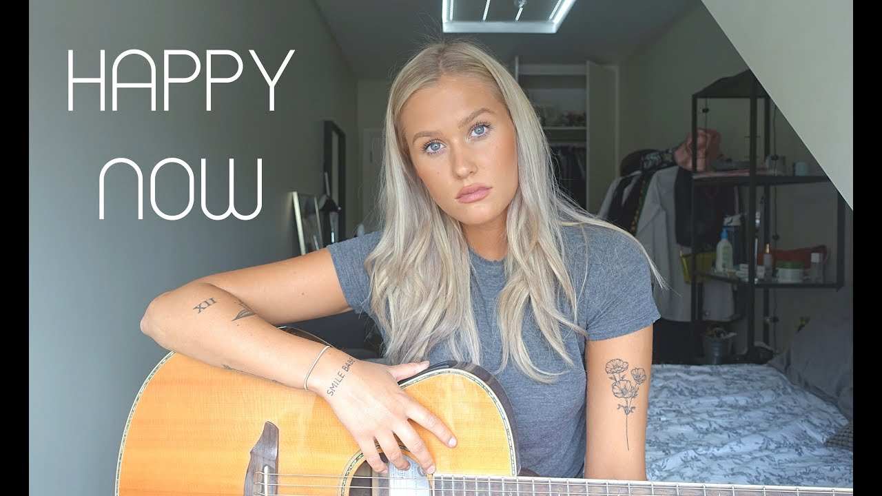 Happy Now - Zedd, Elley Duhé (Cover by Lilly Ahlberg) - YouTube