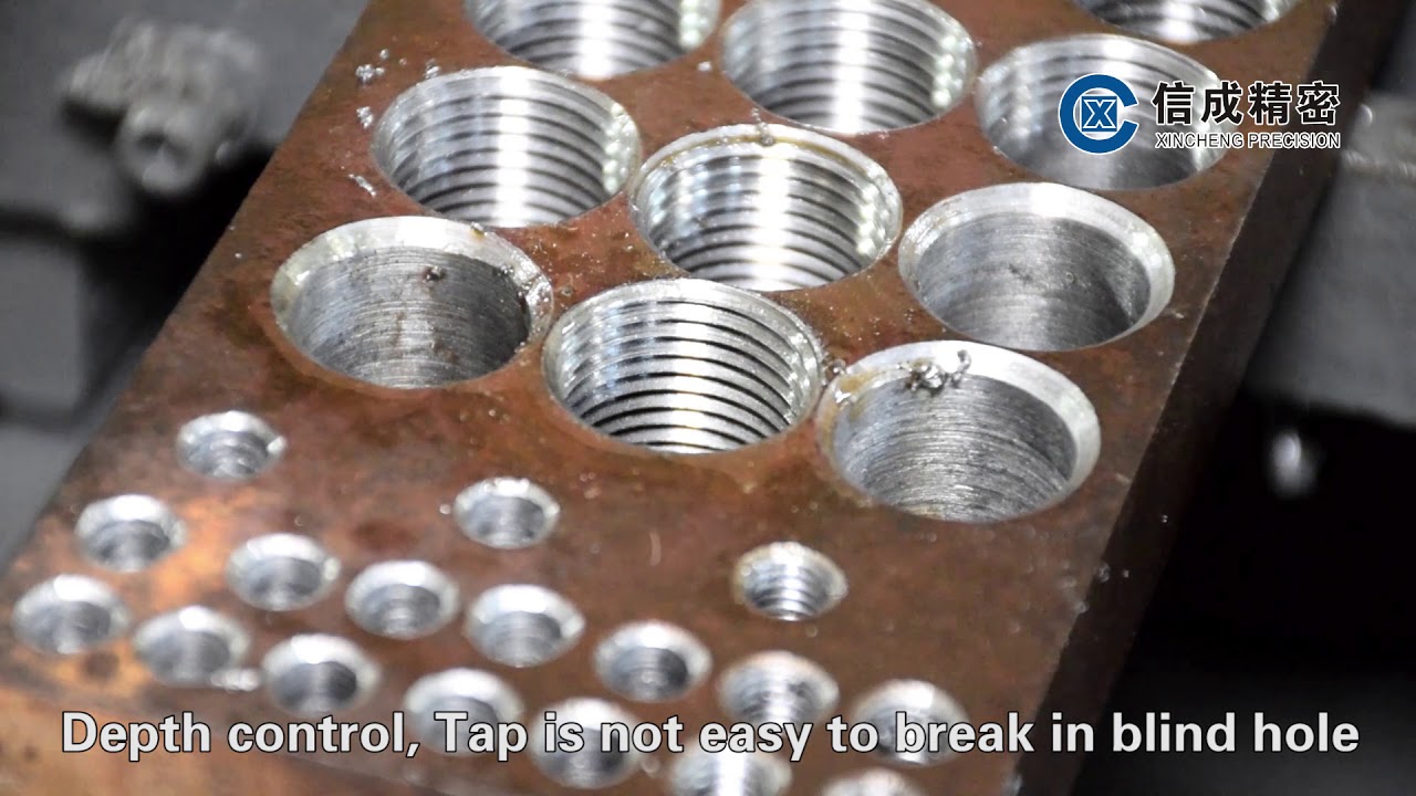 Working demo of electric tapping machine - YouTube