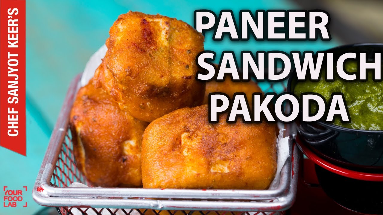 Paneer Sandwich Pakoda | how to make multi layered pakoda | Recipe by ...