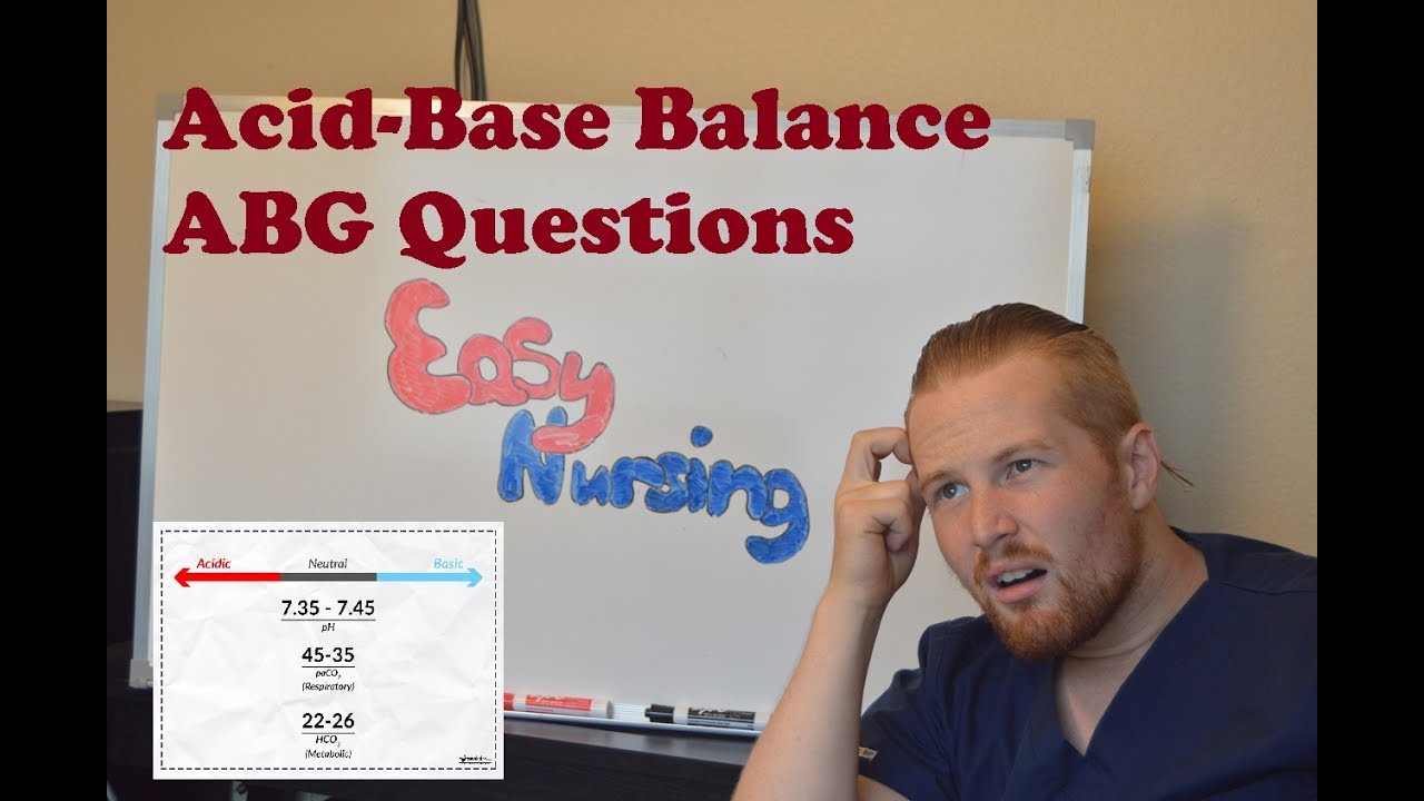 Acid Base Imbalance (Reading ABG) - NCLEX Review - YouTube