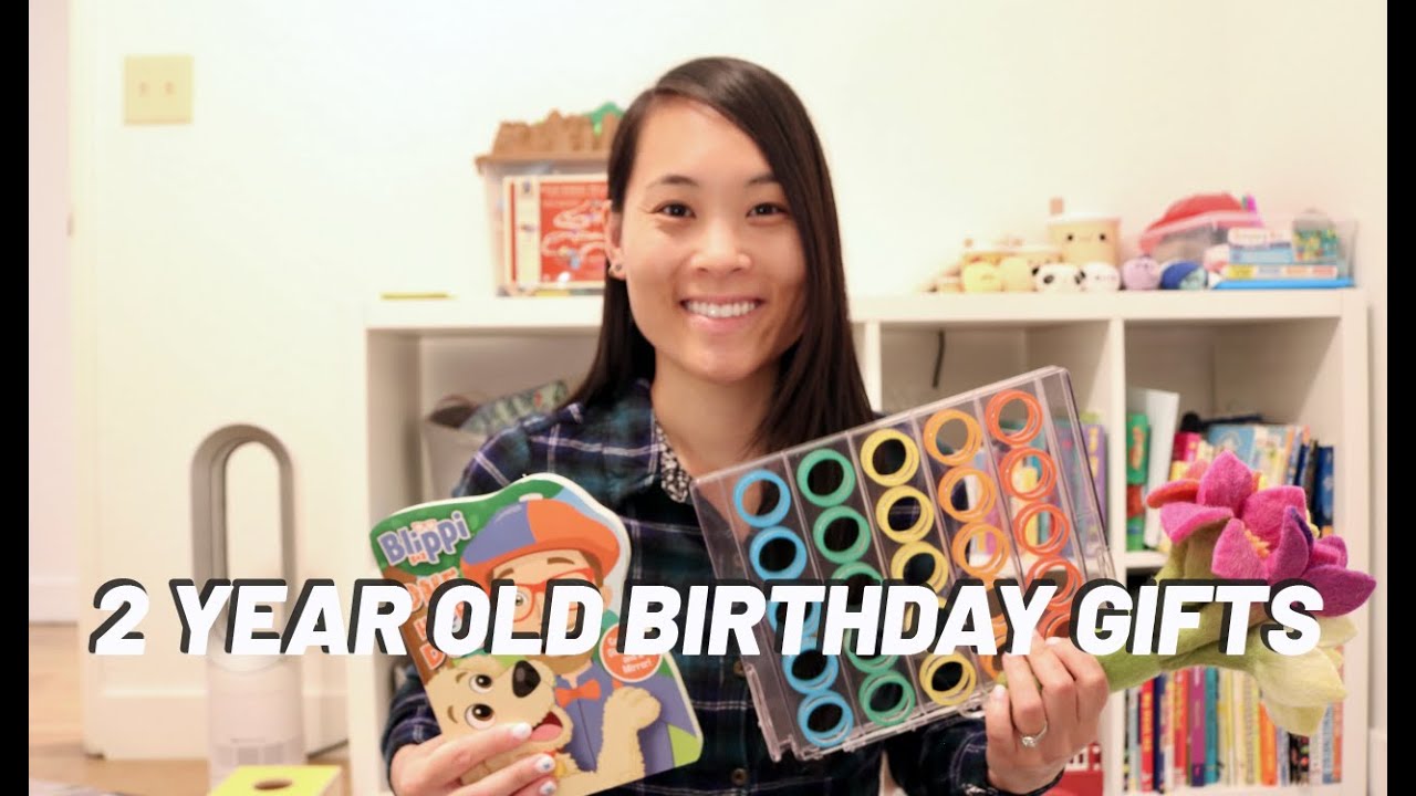 What I got my 2 year old (birthday gifts!) - YouTube