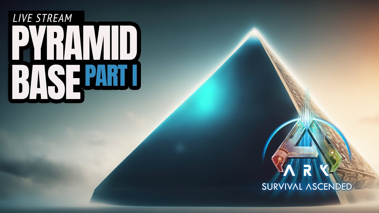 Lets Build A Pyramid Base - Ark Survival Ascended - YouTube