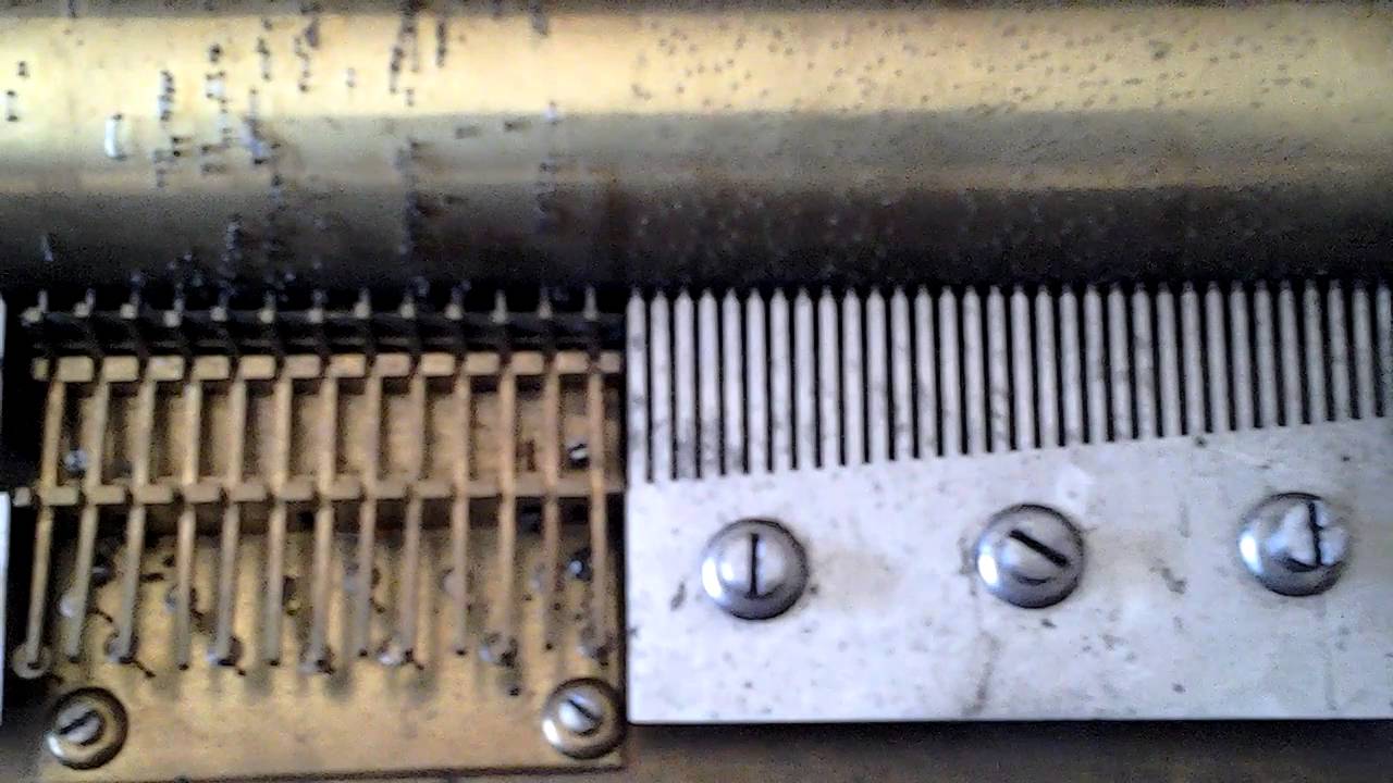 RARE 6-AIR MUSIC BOX WITH 13-PIPE ORGAN, No.27176 c.1870 - YouTube
