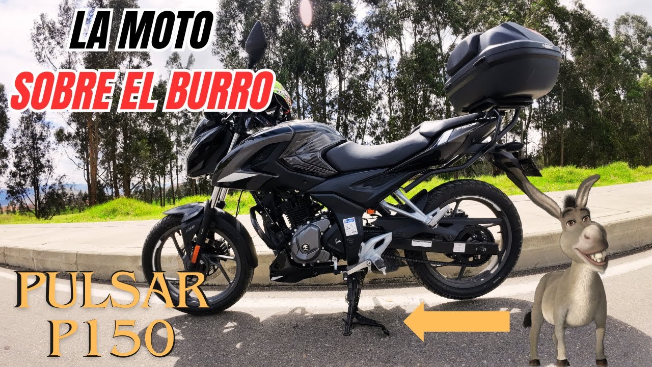 Cómo poner la moto en el BURRO (Gato o caballete) | Pulsar P150 - YouTube