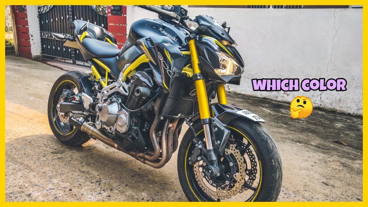GETTING MY KAWASAKI Z900 WRAPPED!! COLOR CONFUSION😕 - YouTube