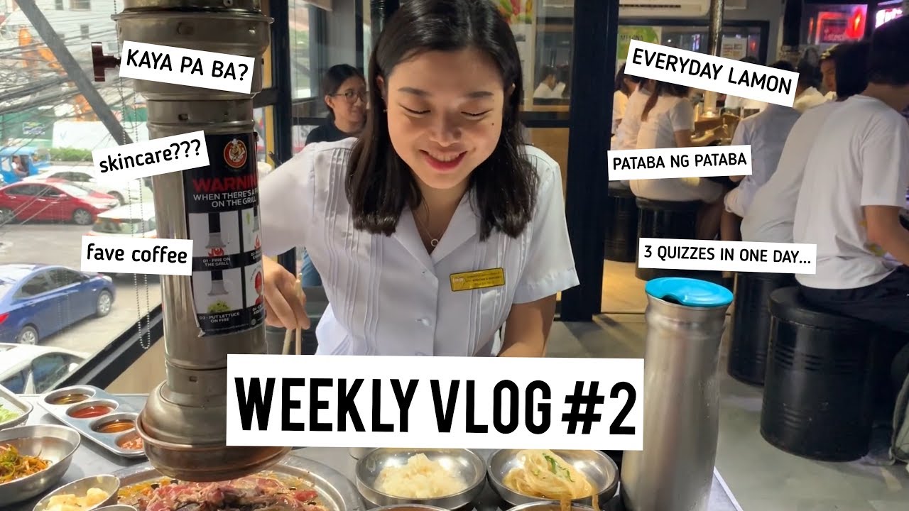 UST FOOD TRIP: ust med school vlog #2 (Philippines) | Denise Sarmiento ...