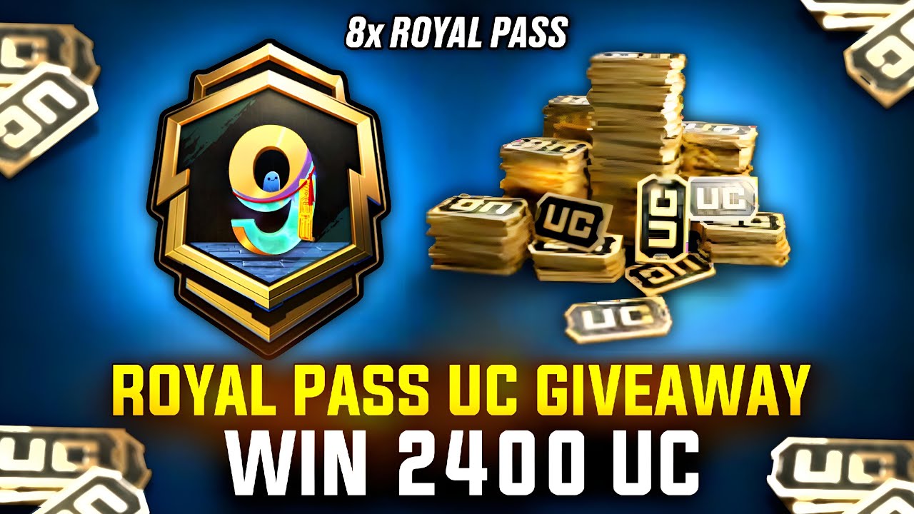 Royal Pass Uc Giveaway | 8x Royal Pass Giveaway | Pubg Uc Giveaway ...