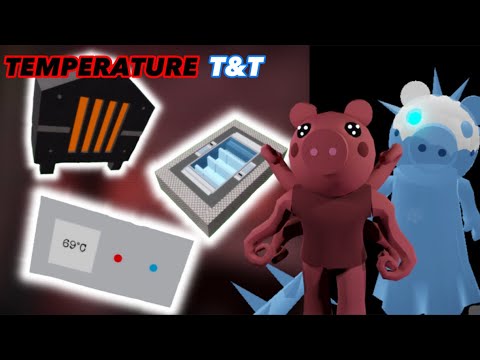 TEMPERATURE TRICKS TO USE IN YOUR BUILDS! 🔥 ️ (Roblox Piggy Build mode ...