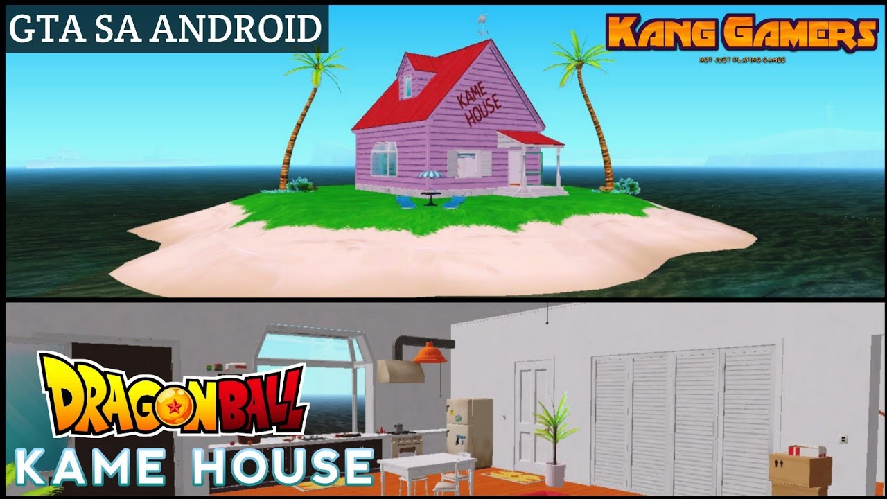 Mod Master Roshi Kame House GTA SA Android - YouTube