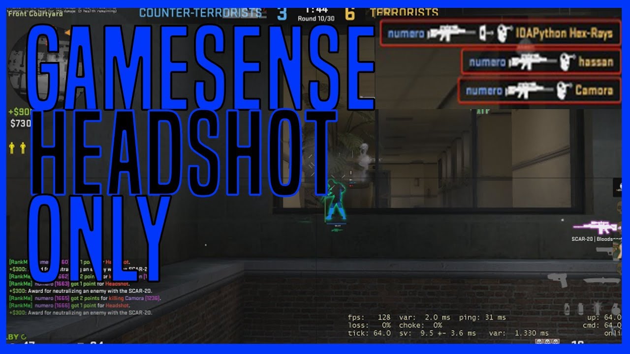 GAMESENSE.PUB | HEADSHOT ONLY - YouTube