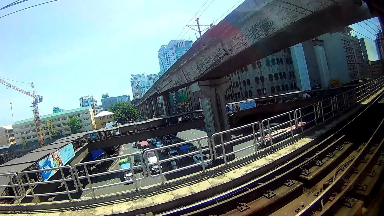 MRT Ride from North Edsa to Shaw Boulevard, March 2019 - YouTube