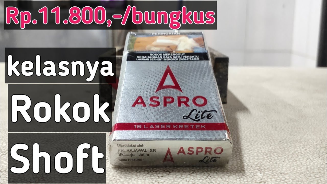 Rokok anak muda|ASPRO_LITE|ternyata enak juga - YouTube