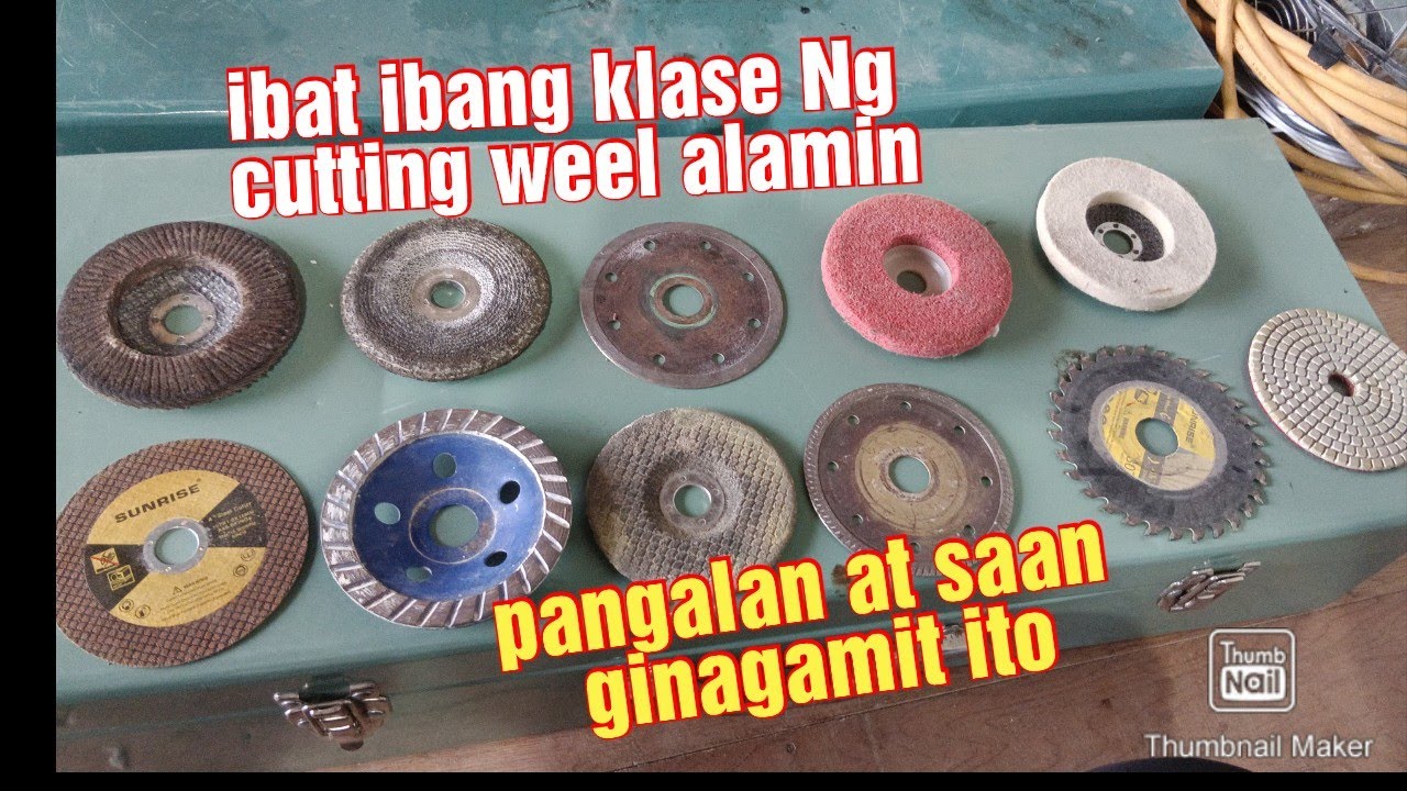 Bago ka pumili at bumili Ng pangtabas o panghasa para sa grinder ...