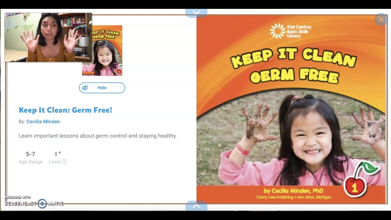 Keep it Clean, germ free by Cecilia Minden - YouTube