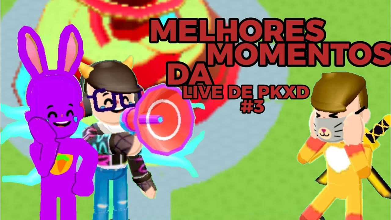 Melhores momentos da Live de pkxd #3 - YouTube