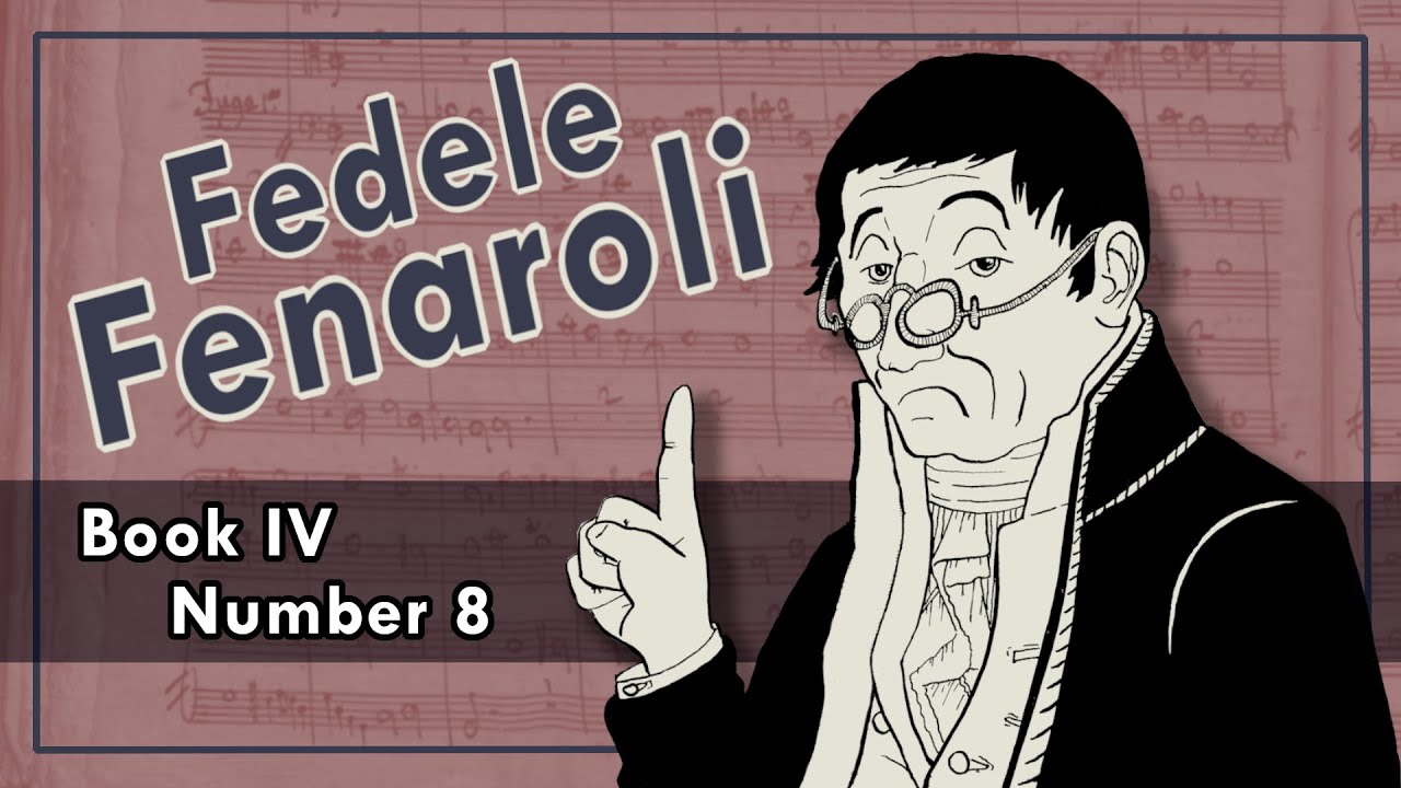 Partimento: F. Fenaroli - Book IV, No. 8. Realization + Transcription ...