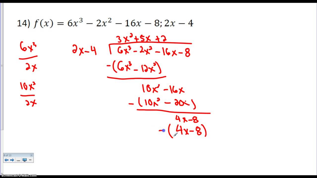 Polynomial Long Division YouTube polynomial-long-division-youtube