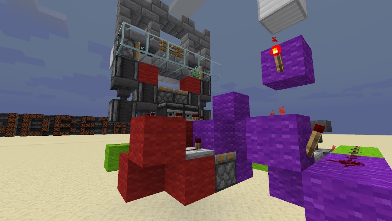 Update and Minecraft redstone world - YouTube