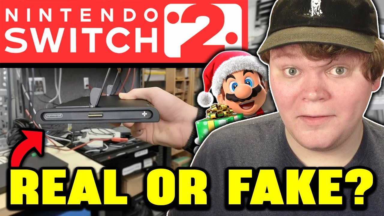A Switch 2 "Leak" For Christmas - First Look At The Console & Dock ...