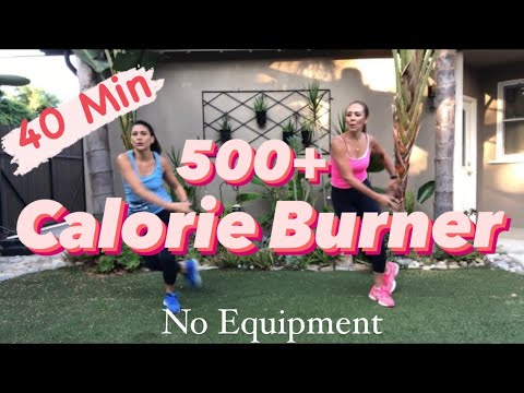 40 Minute Calorie Burner Workout | 500+ Calories! | Michelle Wilson ...