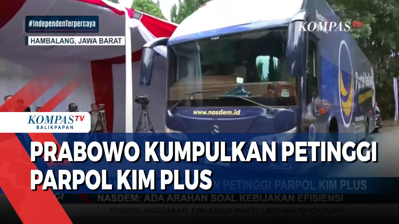 Prabowo Kumpulkan Petinggi Parpol KIM Plus - YouTube