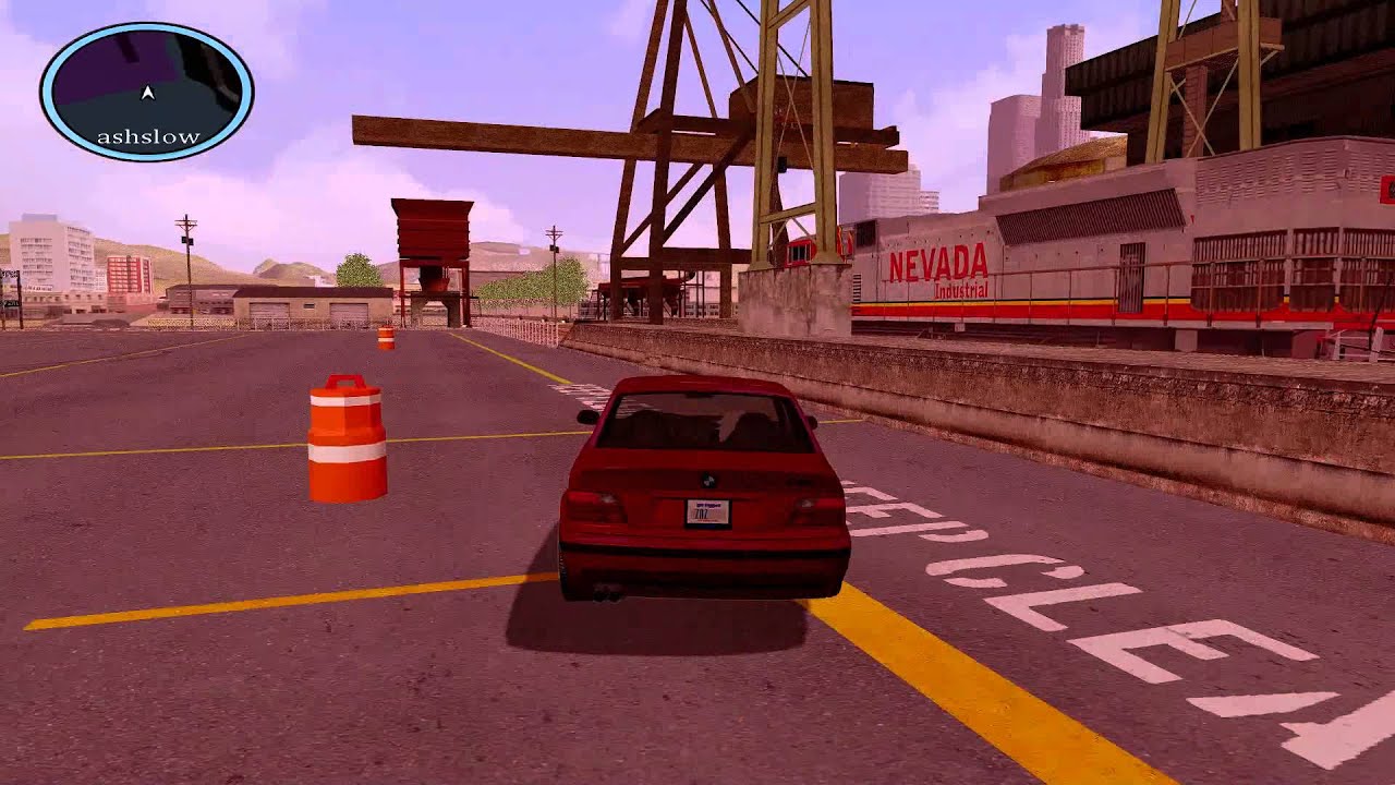 LS Nevada Drift GTA SA Map Mods - YouTube