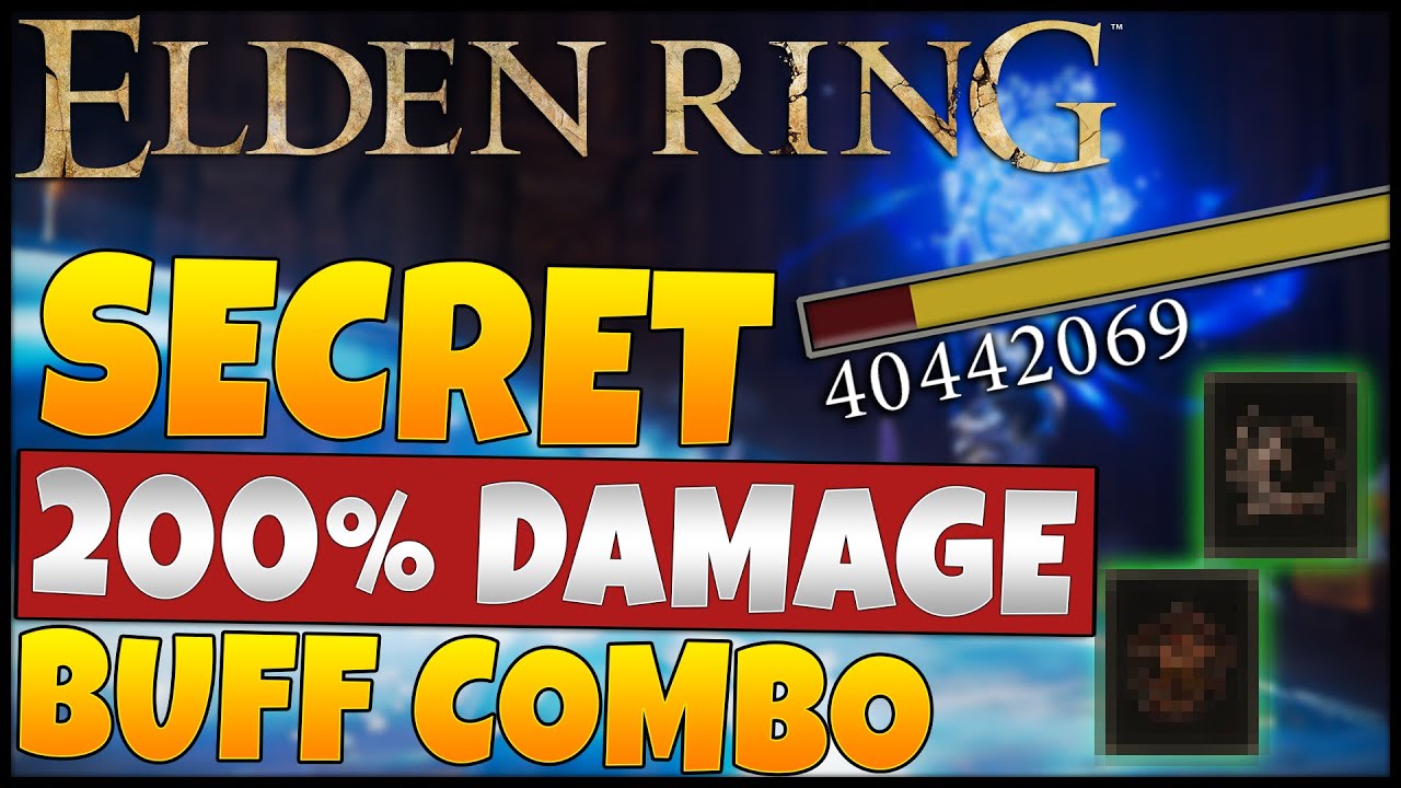 This Secret Set Of Buffs Will Give You Over Double Damage In Elden Ring ...