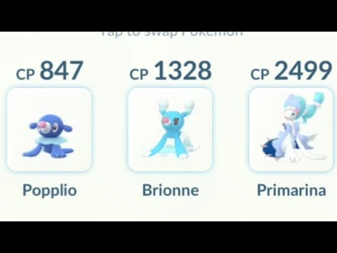 Pokemon Go but I can only use Popplio Evolution Line! - YouTube