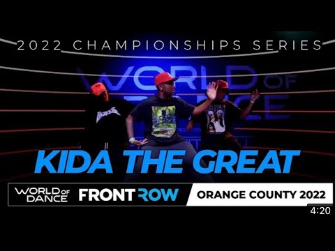 Kidathegreat | FRONTROW | World of Dance OC 2022