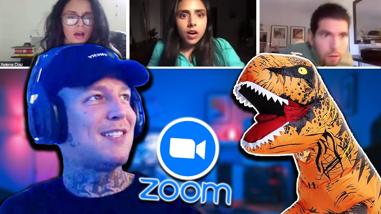 MONTE und T-REX übernehmen ZOOM-MEETING - YouTube
