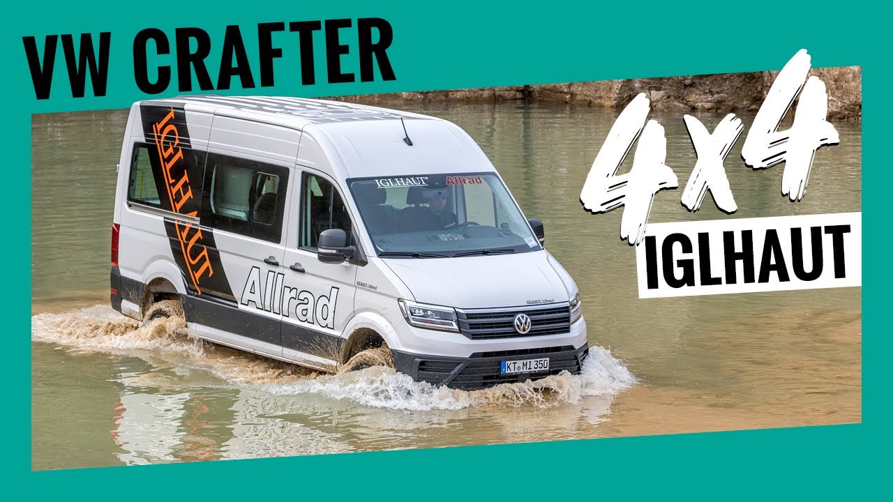 VW Crafter Offroad-VAN modified by Iglhaut - YouTube