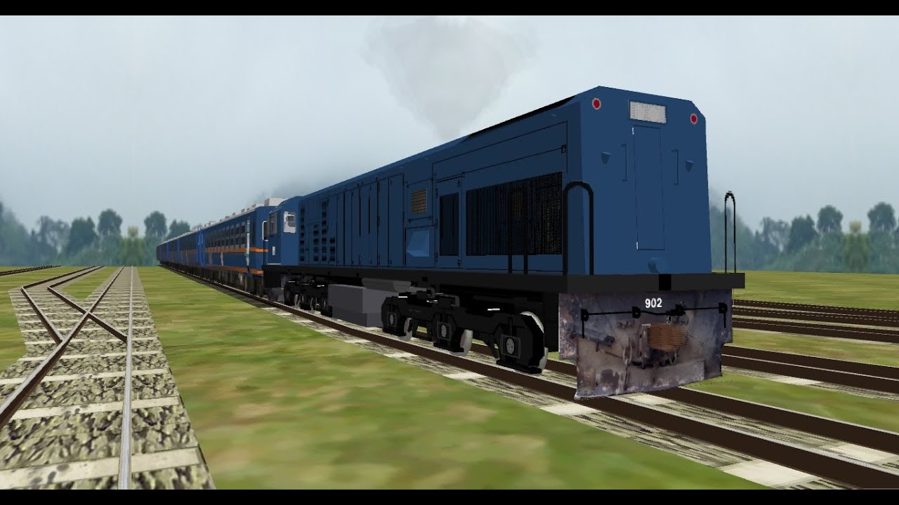 PNR OpenBVE: Commex - YouTube