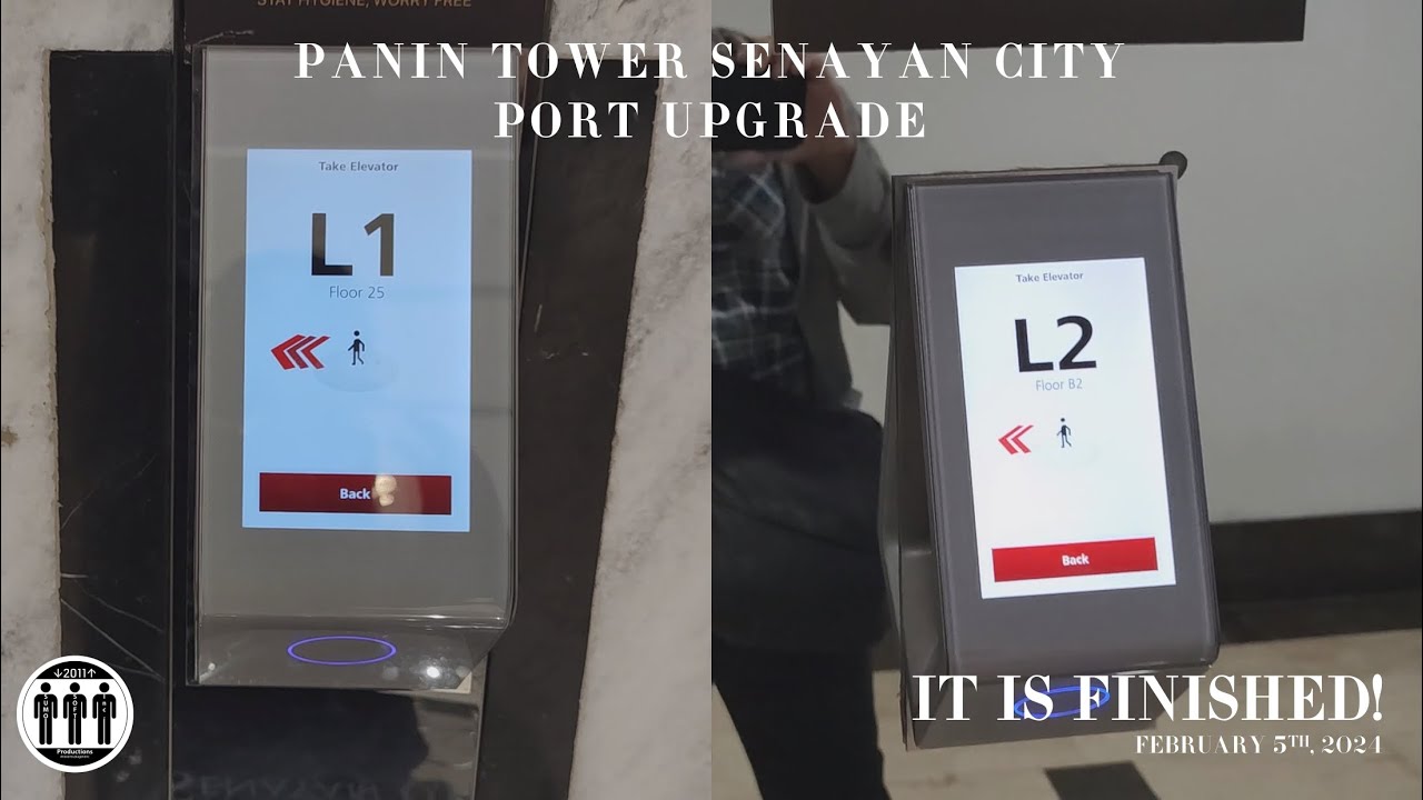 IT IS FINISHED! - PORT Upgrade on Schindler Lifts / Elevators - Panin ...